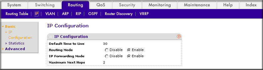 How do I configure the Virtual Router Redundancy Protocol (VRRP) on a master router using the ...